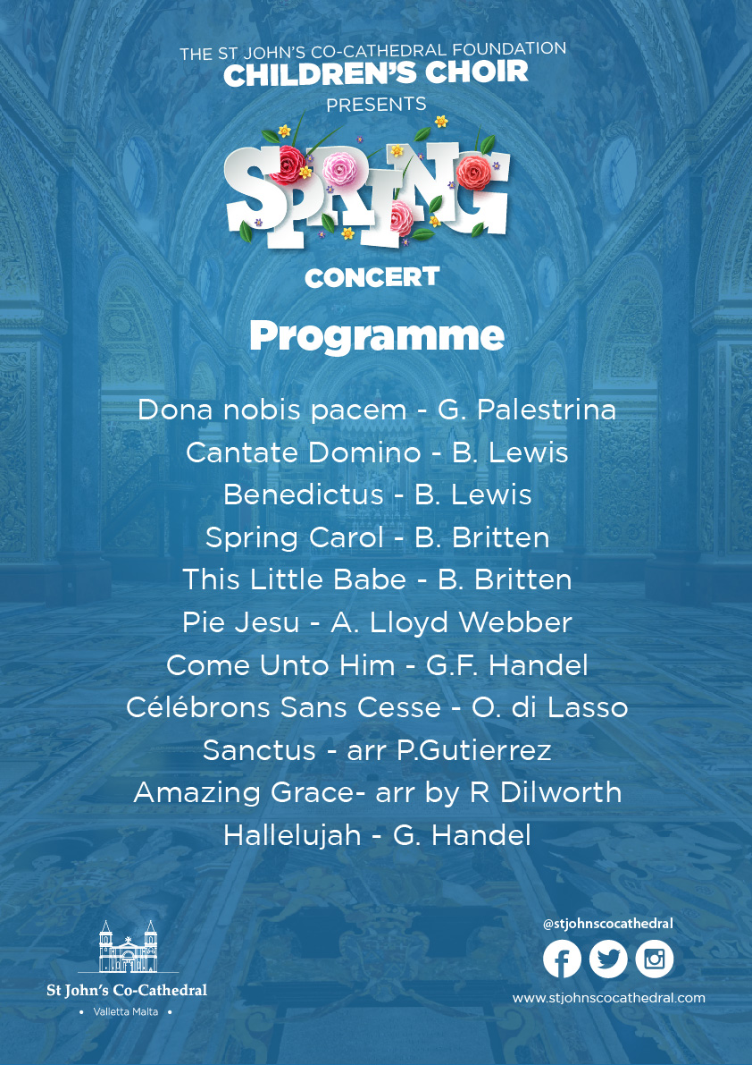 Spring Concert at St John’s Co-Cathedral - St John's Co-Cathedral